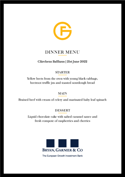 Dinner Sponsor | Fast Growth Icons